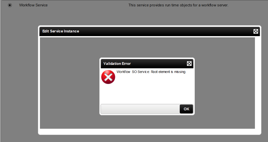 Smartobject Server Exception Error Refreshing Service Instance Service Returned Workflow So